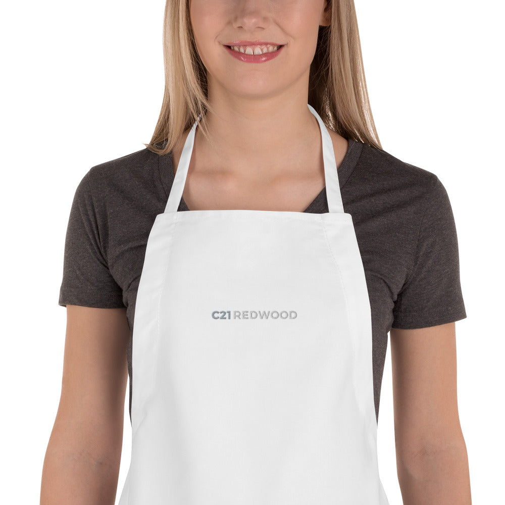 Embroidered Apron – Redwood Marketplace